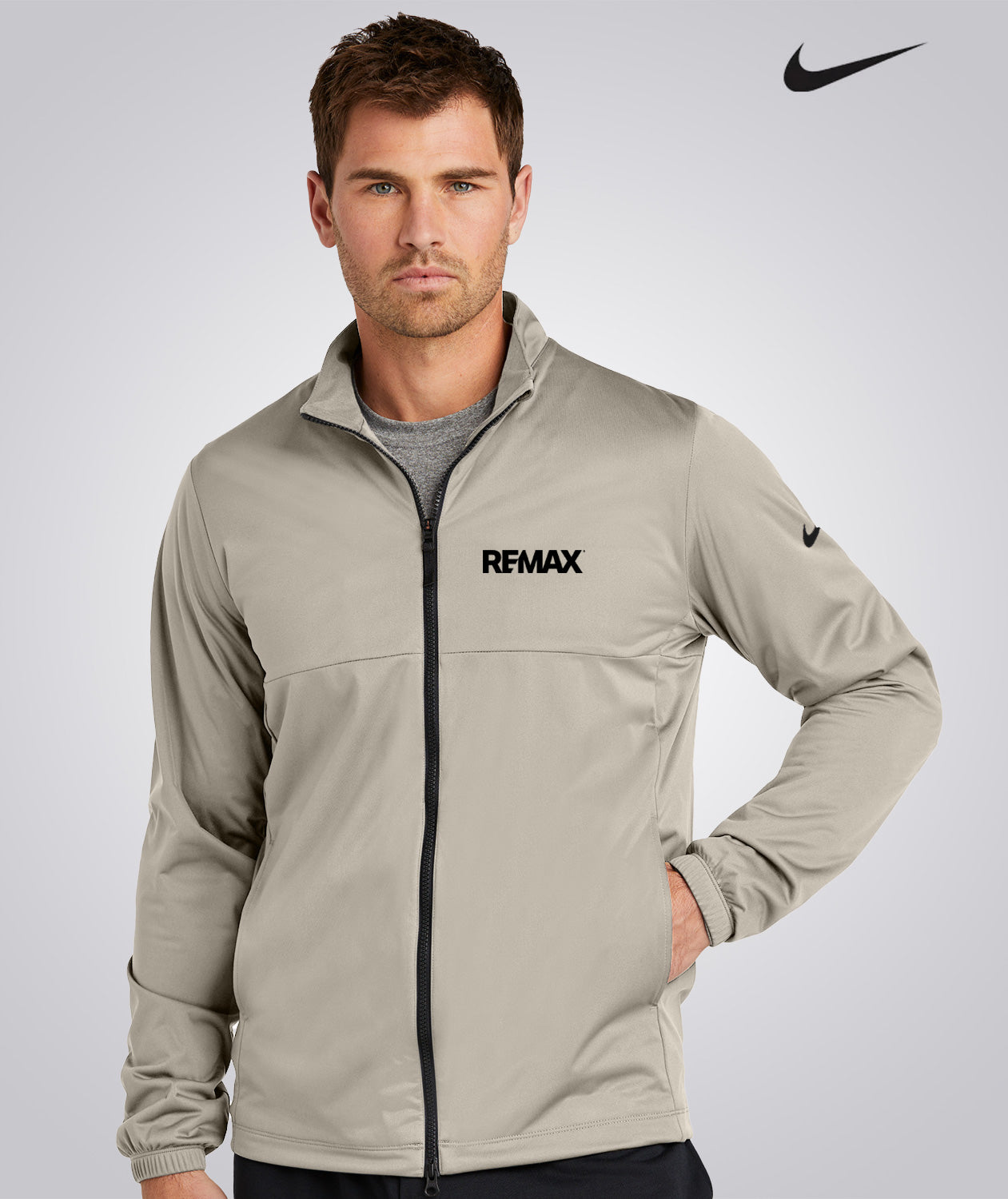 Nike Storm-FIT Full-Zip Jacket- REMAX Brand Refresh - One Color Logo ...